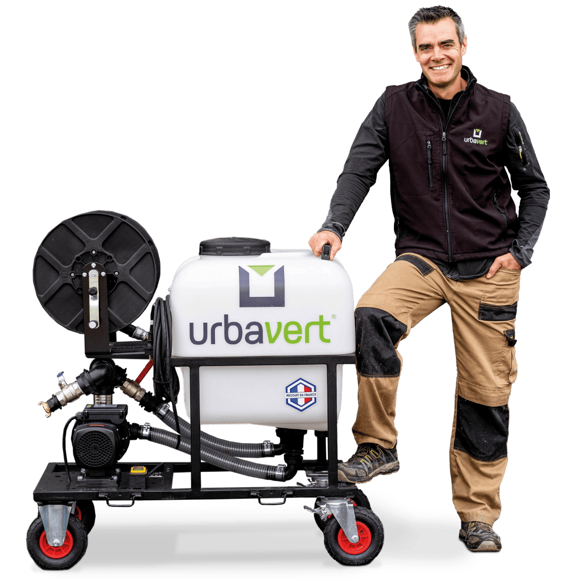 eSpray Mini® : hydroseeder compact et facile à utiliser