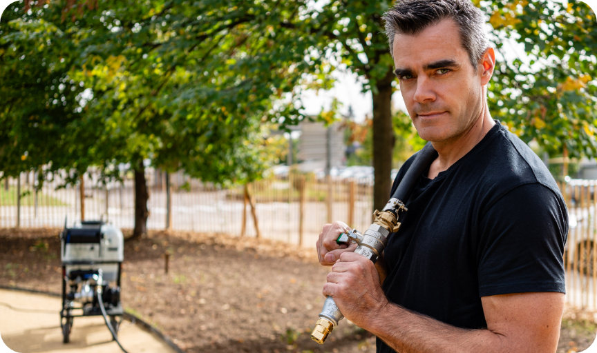 eSpray Mini® : hydroseeder compact et facile à utiliser