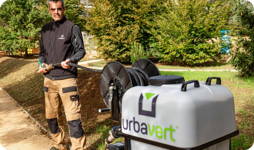 eSpray Mini® : hydroseeder compact et facile à utiliser